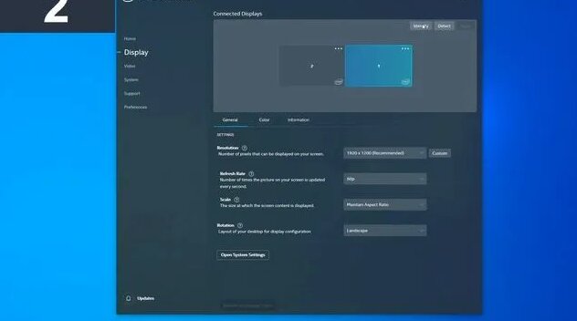 Intel Graphics Command Center - Display Settings Explained! - Смотреть онлайн в поиске Яндекса ...