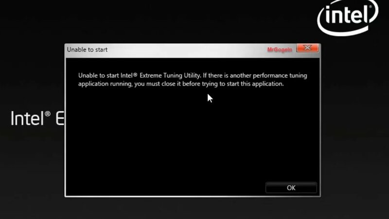 Intel® Extreme Tuning Utility - XTU - Unable to start. System Übertakten. - Смотреть онлайн в ...