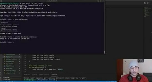 [ITA] Laravel - Tutorial {15} - ? Deploy on aws, ssh, debian, nginx, mysql, github, ssl & DNS ...