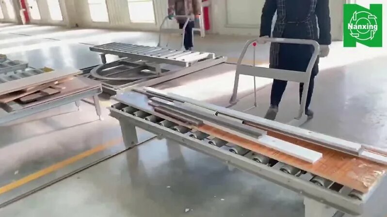 Поворотная рельсовая тележка 360° FQ-ZPC-C и рельсовая тележка с роликами FQ-YYC-C — Видео от ...