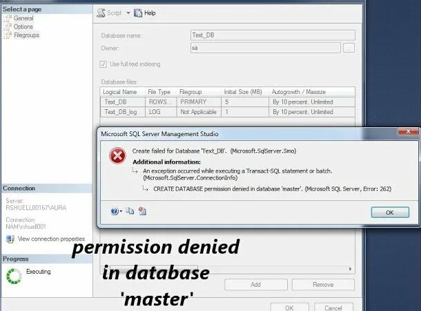 How to fix Create Database permission denied in database 'master' || SQL Server - Смотреть ...