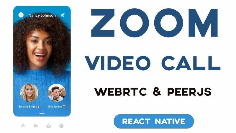 React Native Zoom Clone WebRTC | Video Call App with Socket.IO & PeerJS - Yandex Video aramada ...