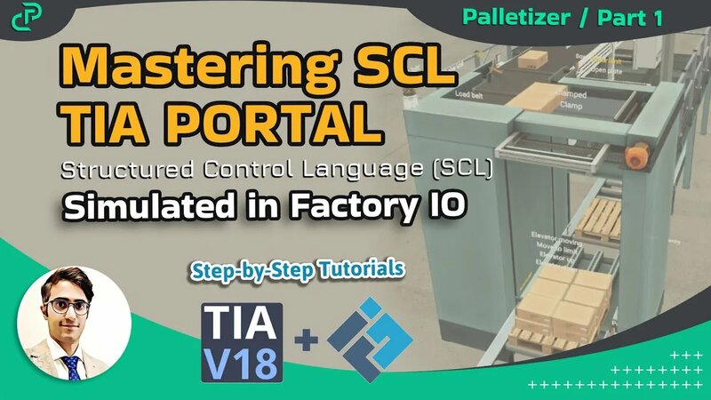 1. TIA Portal SCL Programming of Palletizer Machine, Simulated in Factory IO | PLC | Tutorial ...