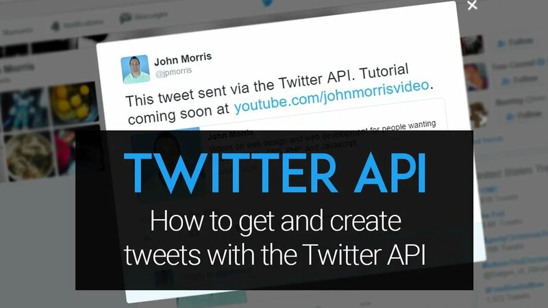 Twitter Api Tutorial How To Create And Get Tweets Using Php And The