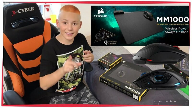 Коврик Заряжает Мышку Corsair Mm1000 Gaming /Кастомизация мыши Corsair ...