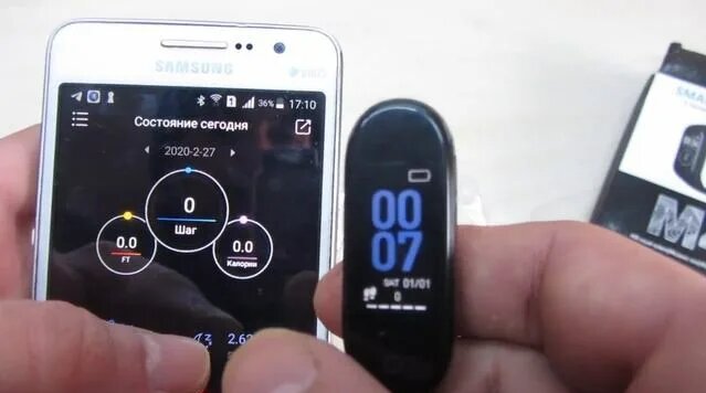 Фитнес Браслет М4 | Smart bracelet m4 | Как Настроить Фитнес Браслет М4 ...