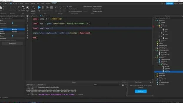 How to Make a Skip Stage Button in Roblox Studio - Roblox Scripting Tutorial - Смотреть онлайн в ...