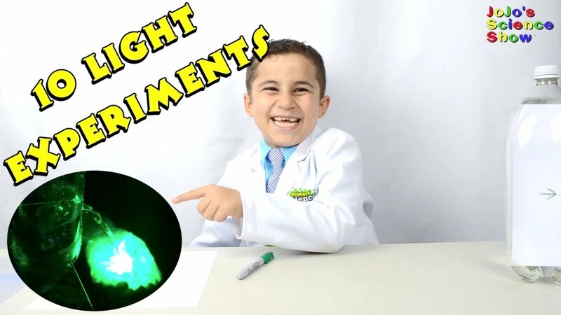 Top 10 Experiments For Kids with Light and Optics | STEM | Kid science ...