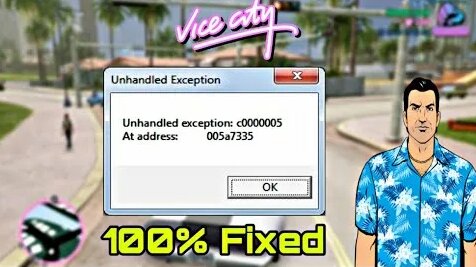 How to Fix Unhandled Exception c0000005 Error in GTA Vice City (Windows 10/11) - Yandex Video ...