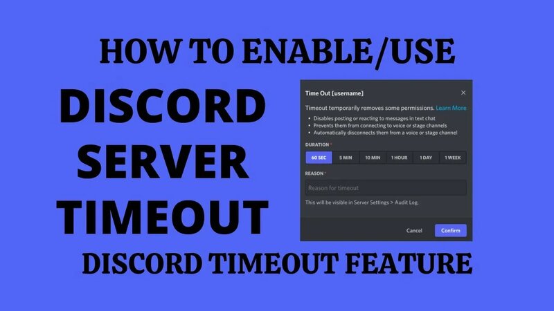 Discord Timeout - How to Enable/Use Discord Timeout Feature - Discord Server Timed Out - Yandex ...