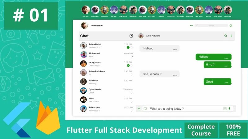Whatsapp Web App Clone | Flutter Full Stack WEB Development Course with Firebase & Push ...