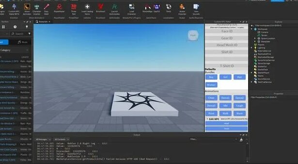 Как заспавнить robloxian 2.0 и скин игрока в роблокс студио - Смотреть ...