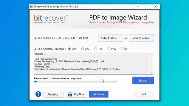 Know How to Convert PDF to BMP (Bitmap) Image Format with High Quality