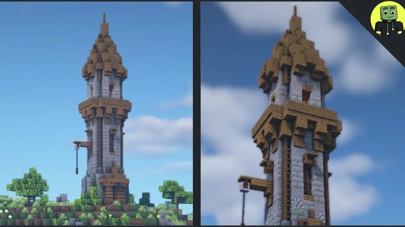 How To Build A Tower In Minecraft Easy!! [Tutorial 2021] - Смотреть ...