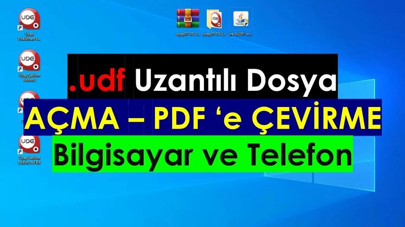 How to Open UDF Extension | Open on Computer and Mobile Phone | Convert to PDF with UDF Editor ...