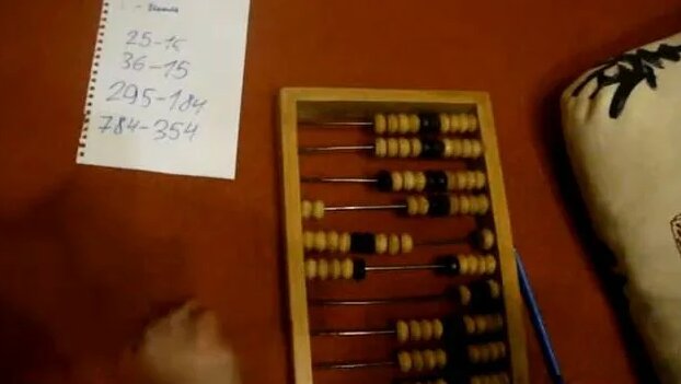 Урок 4 как вычитать на счетах большими числами Смотреть онлайн в