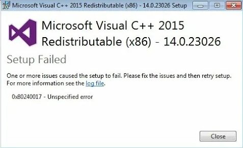 Fix Microsoft Visual C++ 2015 Redistributable Setup Failed by Manually Update Window 8.1 ...