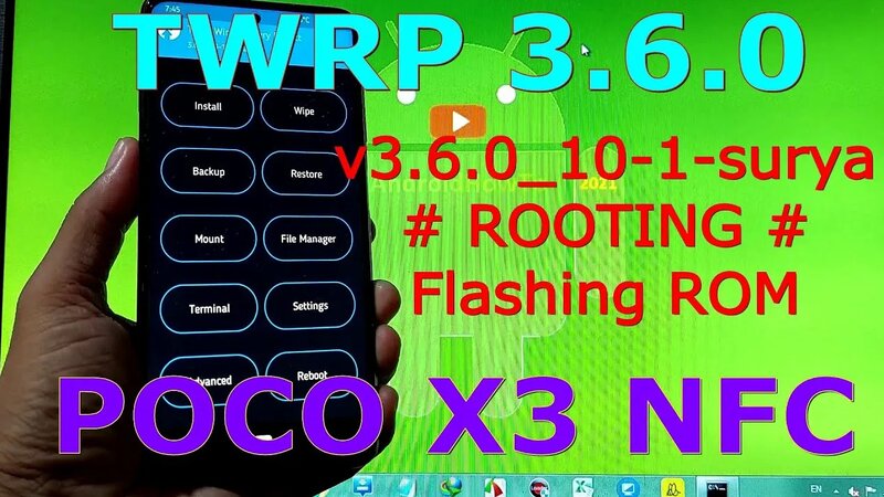 TWRP 3.6.0 for Poco X3 NFC ( Surya ) + Rooting + Flashing ROM - Смотреть онлайн в поиске Яндекса ...