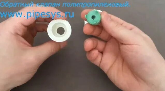 Обратный клапан полипропиленовый - Смотреть онлайн в поиске Яндекса по ...