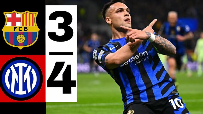 Barcelona vs Inter Highlights | Barcelona v Inter | Champions League 2025 - Смотреть онлайн в ...