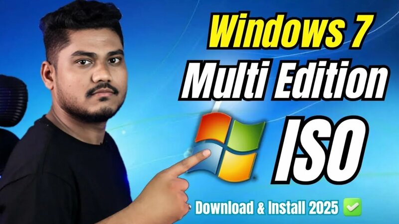How to Download & Install All Editions of Windows 7 ISO in 2025 | Create Windows 7 Bootable USB ...