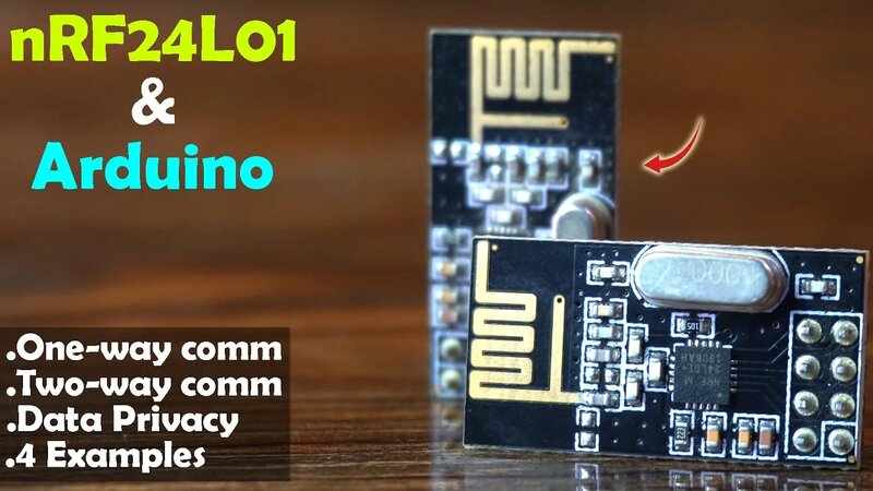 Arduino Nrf24l01 Transmitter and Receiver – Nrf24l01 Projects for beginners - Master nRF24L01 ...