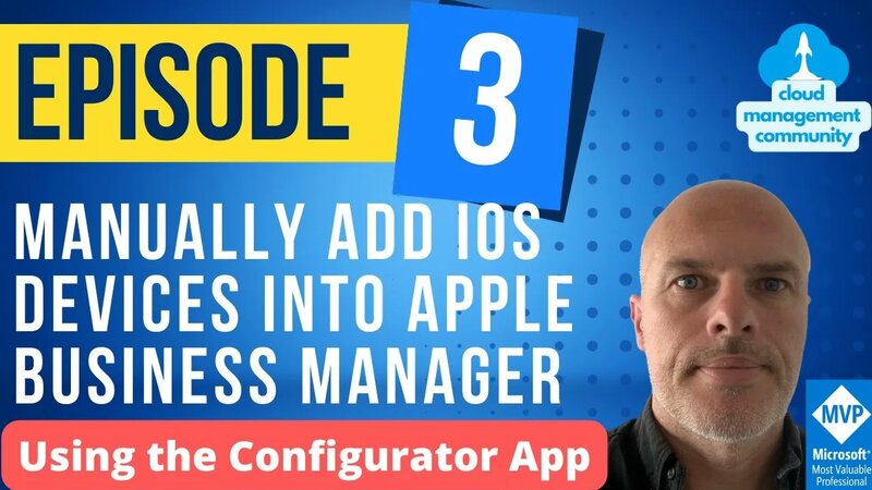 Manually add devices into Apple Business Manager using the Apple Configurator App - Yandex Video ...
