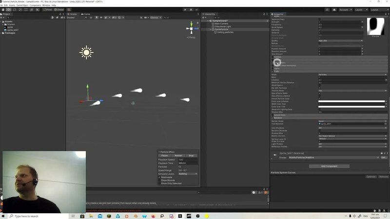 Unity Tutorial: Particles Rotate with Direction - Смотреть онлайн в поиске Яндекса по Видео