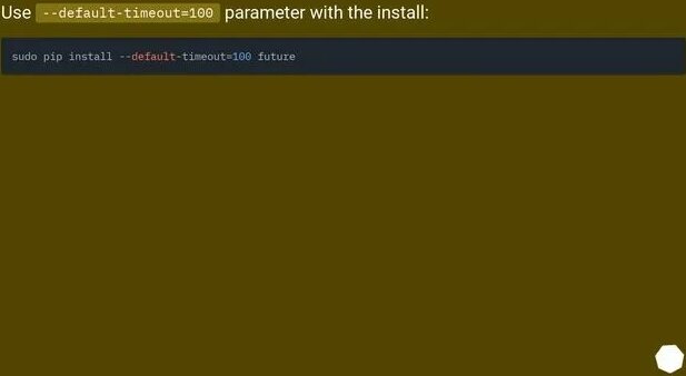 How to solve ReadTimeoutError: HTTPSConnectionPool(host='pypi.python.org', port=443) with pip ...