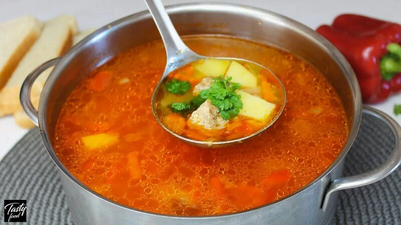 СУП С Фрикадельками! Вкусно, Просто и Быстро! - Смотреть онлайн в ...