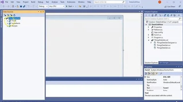 C# DataGridView using a Microsoft SQL Server Express data source - Смотреть онлайн в поиске ...