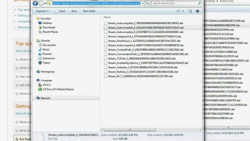 How to Transfer Outlook 2010 Autocomplete File to Office 365 | Step-by-Step Tutorial ...