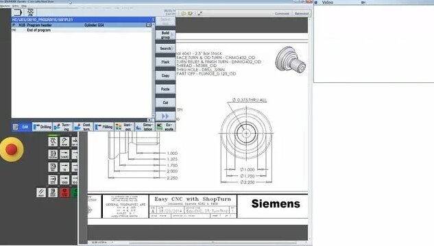 Siemens ShopTurn Setup & Programming Sinumerik 840D 828D - Смотреть онлайн в поиске Яндекса по Видео
