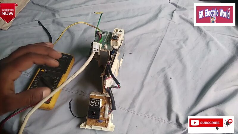 split LG air conditioner ch02 error code solution complete video step by step - Смотреть онлайн ...