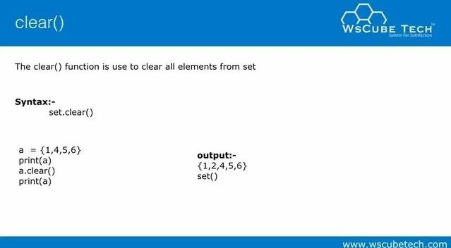 #22 Set Method (add, clear, pop) Functions in Python - Python Tutorials for Beginners - Смотреть ...