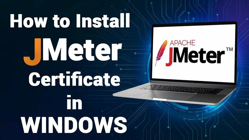 How to Install JMeter Certificate in Windows to Record https Applications - Смотреть онлайн в ...