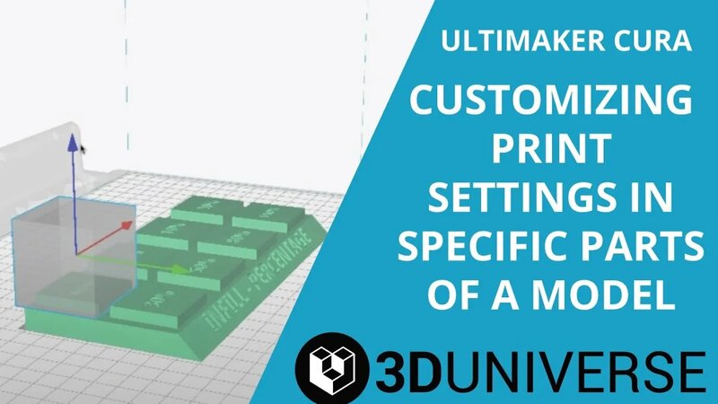 Ultimaker Cura - Customizing Print Settings in Specific Parts of a Model - Yandex Video aramada ...