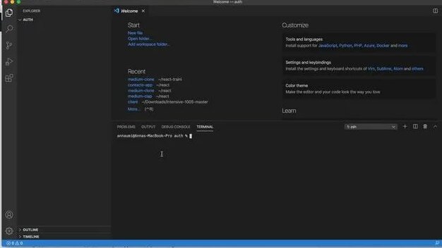 Создание приложения авторизации на React/Node.js. Часть 1 - frontend create react app - Смотреть ...