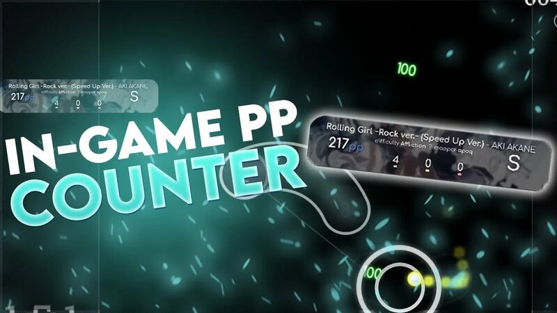 (Check DESC) HOW TO GET osu! Ingame PP Counter! - Смотреть онлайн в поиске Яндекса по Видео