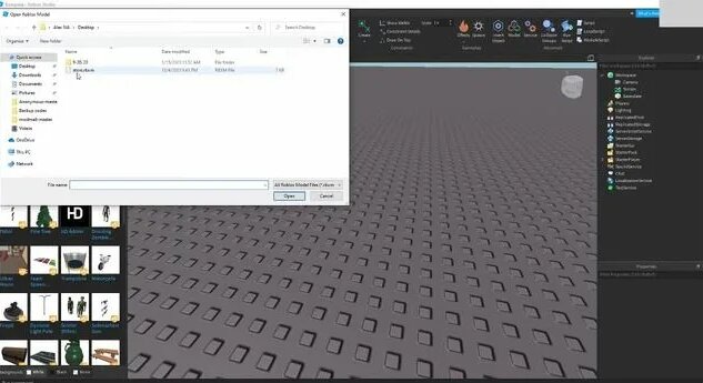 How to import a .rbxm file and .rbxl to Roblox Studio - Смотреть онлайн в поиске Яндекса по Видео
