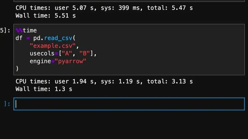 Pandas Essentials: Blazing fast CSV loading! #python #programming #coding #pandas - Yandex Video ...