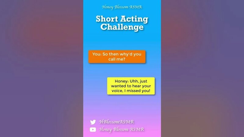 [f4a] Getting A Call From A Very Cute Person Short Acting Challenge