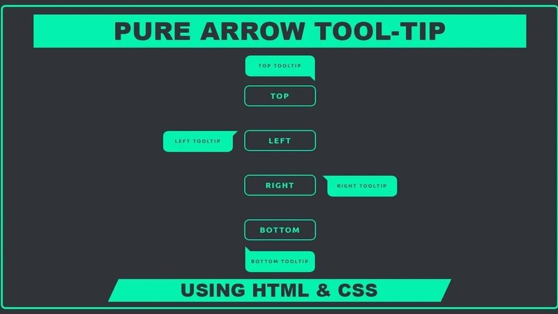 Pure Arrow Tooltip - CSS Tooltip - Pure CSS Tooltip - Tooltip tutorials - Yandex Video aramada ...