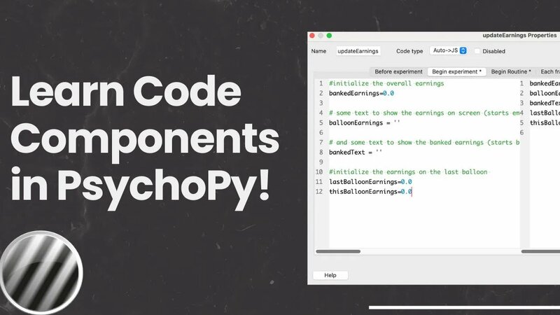 Getting started with Code Components in PsychoPy (by making a visual search task!) - Yandex ...