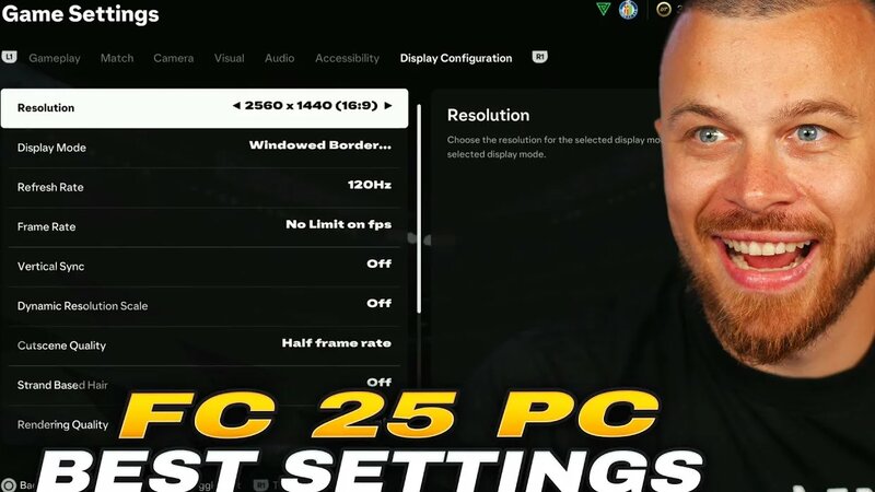 BEST EA FC 25 PC Nvidia Settings & Display Configuration to Unlock 300 FPS & Amazing Response ...