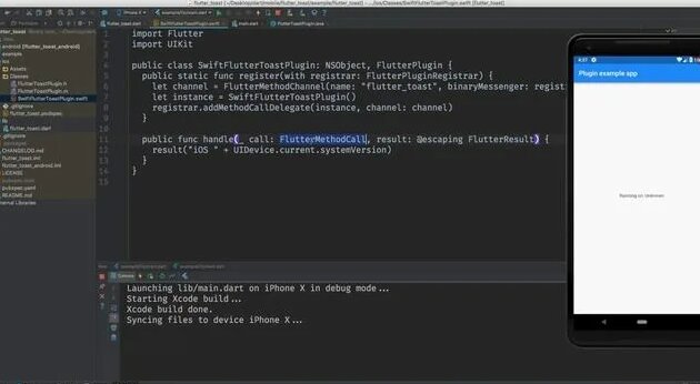 Flutter: Build Your First Plugin for Android & iOS | Flutter Toast - Смотреть онлайн в поиске ...