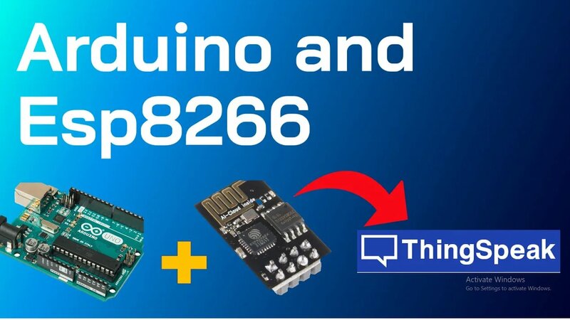 Send Data on ThingSpeak cloud using Arduino and esp8266 wifi module#esp8266#esp#thingspeak ...
