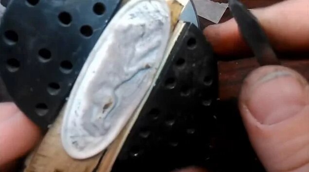 Вставки в рукоять из рога лося - Смотреть онлайн в поиске Яндекса по Видео