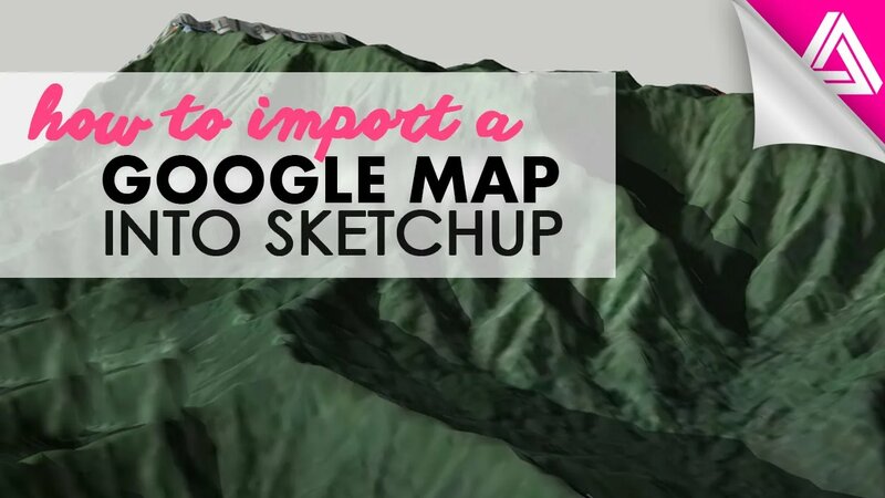 How to Import a Google Map into Sketchup - Смотреть онлайн в поиске Яндекса по Видео
