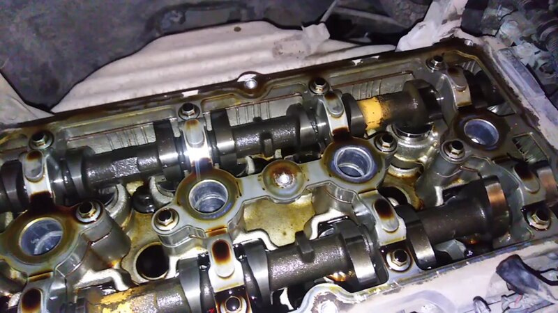 Замена прокладки клапанной крышки в двигателе Mr20de Nissan Qashqai +2 ...